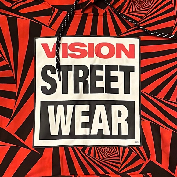 Vision Street Wear | Shirts | Vision Street Wear Vsw Hoodie Sweatshirt ...
